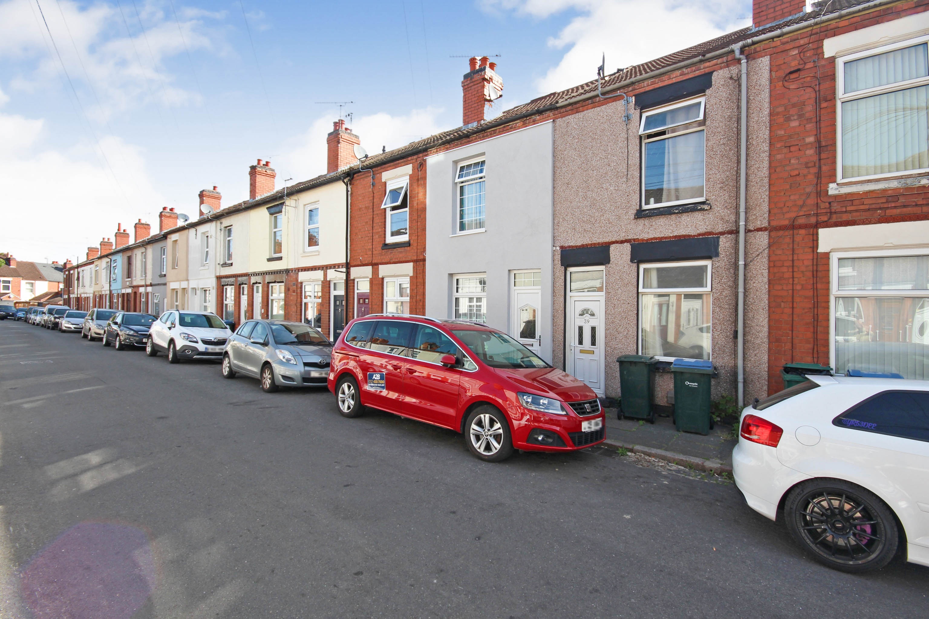 2 bedroom terraced house for sale in Silverton Road, Coventry, CV6 5GX