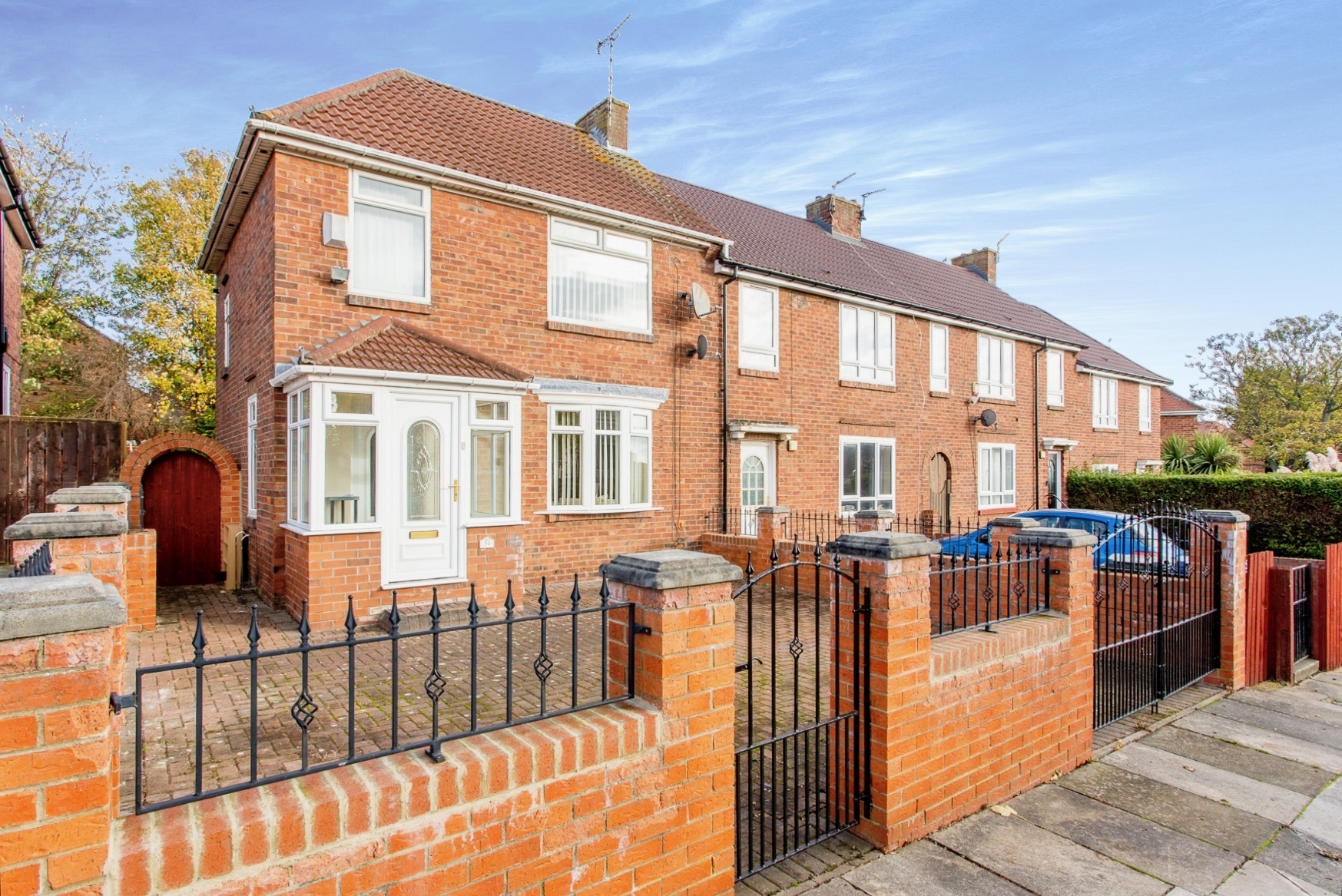 3 bedroom terraced house for sale in Heather Place, Newcastle Upon Tyne ...